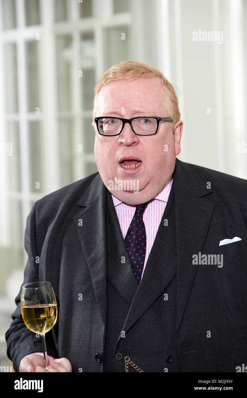Simon Heffer at the Oldie Literary Lunch 08/02/18 Stock Photo - Alamy