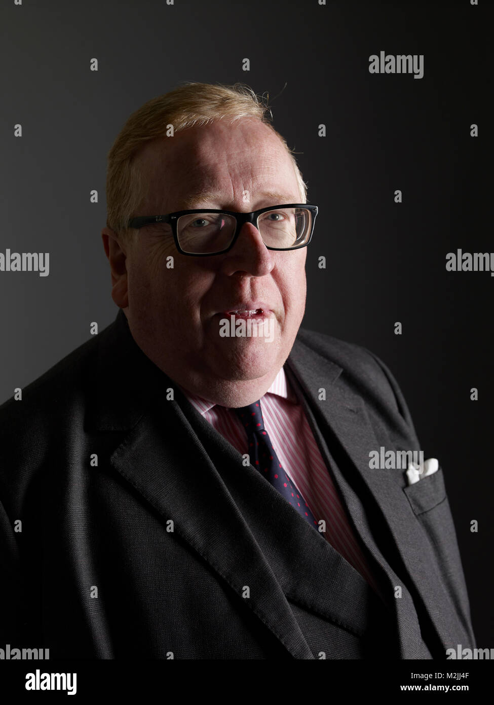 Simon Heffer at the Oldie Literary Lunch 08/02/18 Stock Photo - Alamy