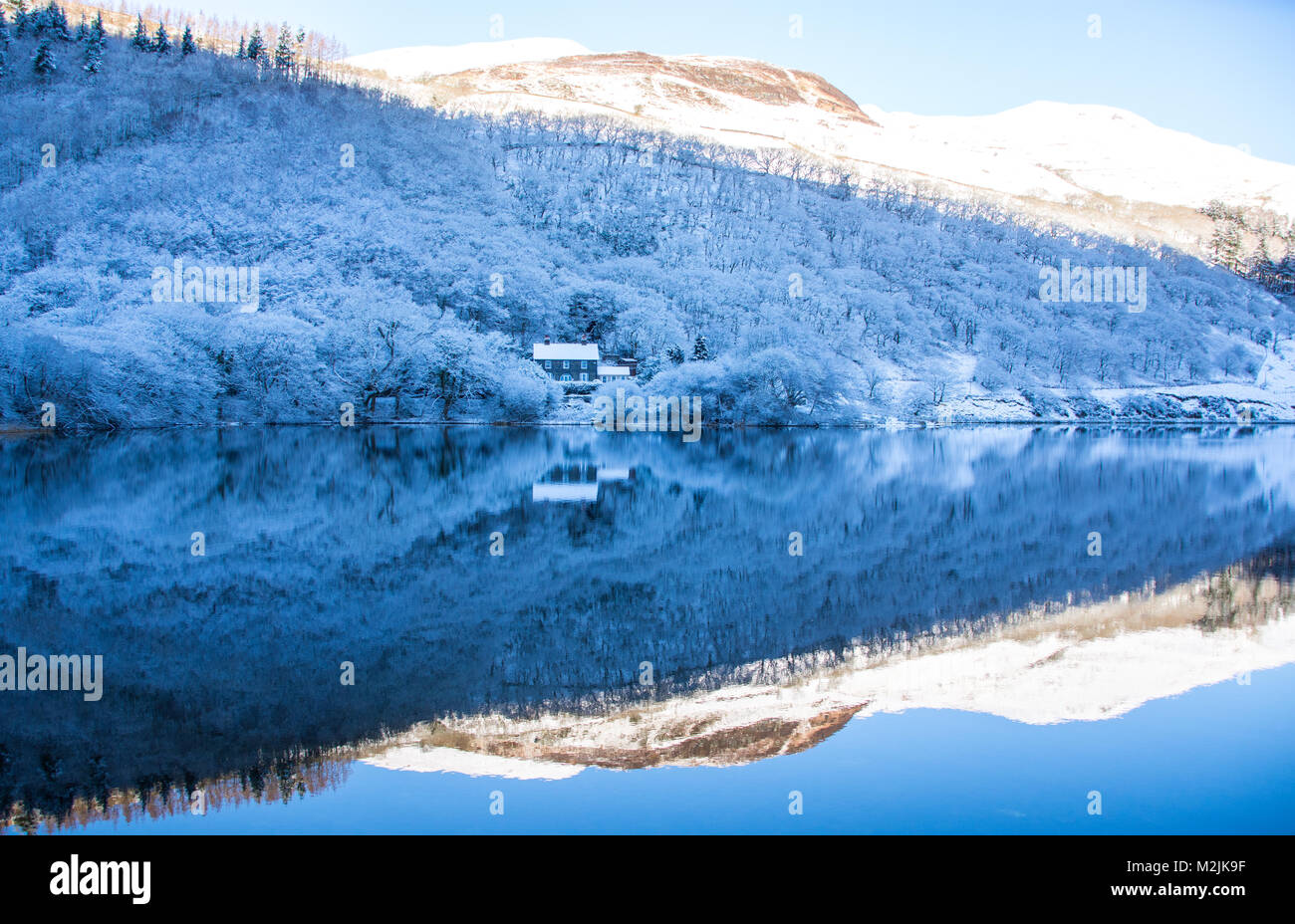 Tal Y Llyn Lake Llyn Mwyngil Stock Photos & Tal Y Llyn Lake Llyn ...