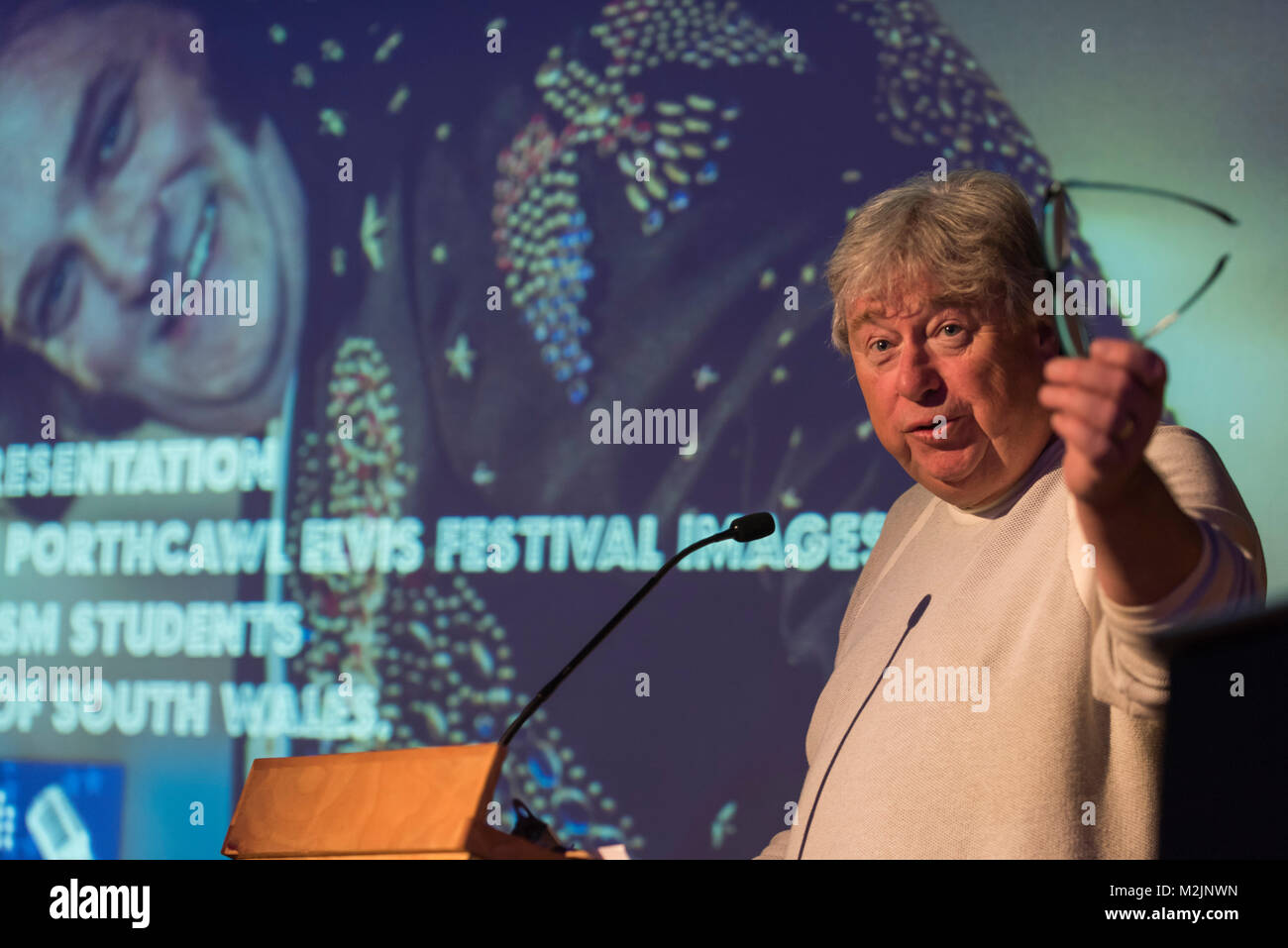St Davids Hall, Cardiff, Wales. 12th January 2018. Peter Phillips ...
