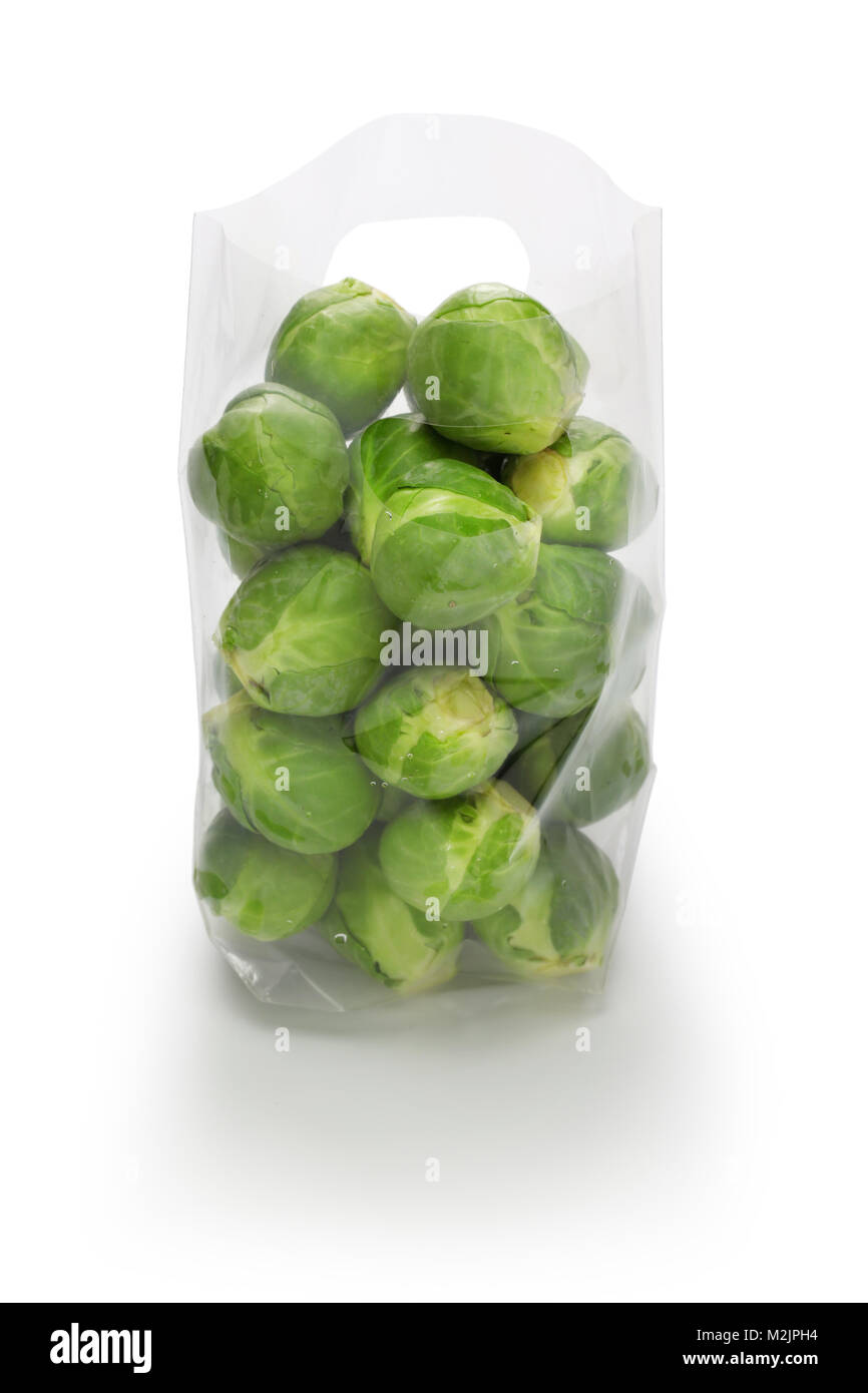 fresh brussels sprouts isolated on white background Stock Photo - Alamy