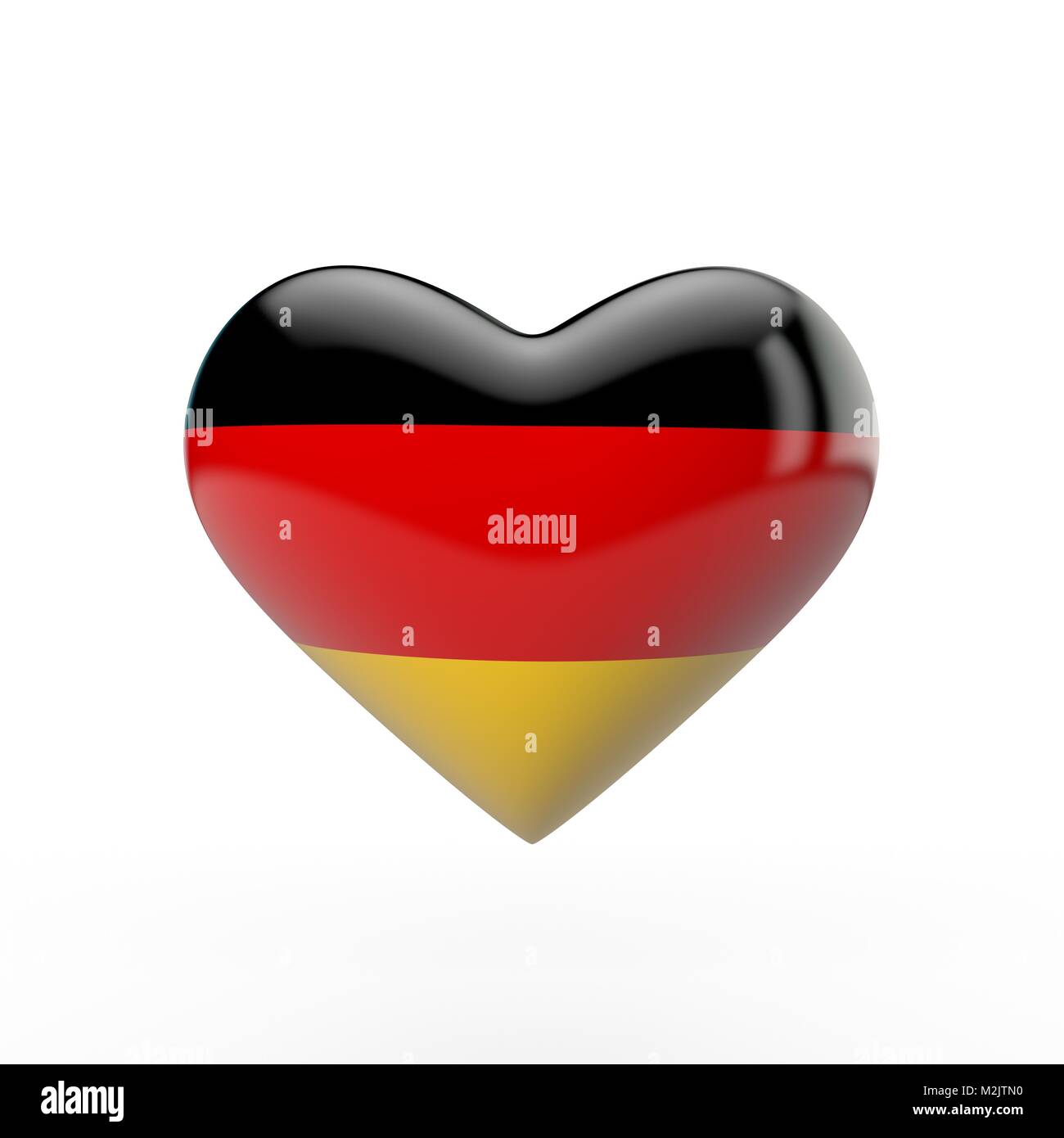 German flag heart hi-res stock photography and images - Alamy