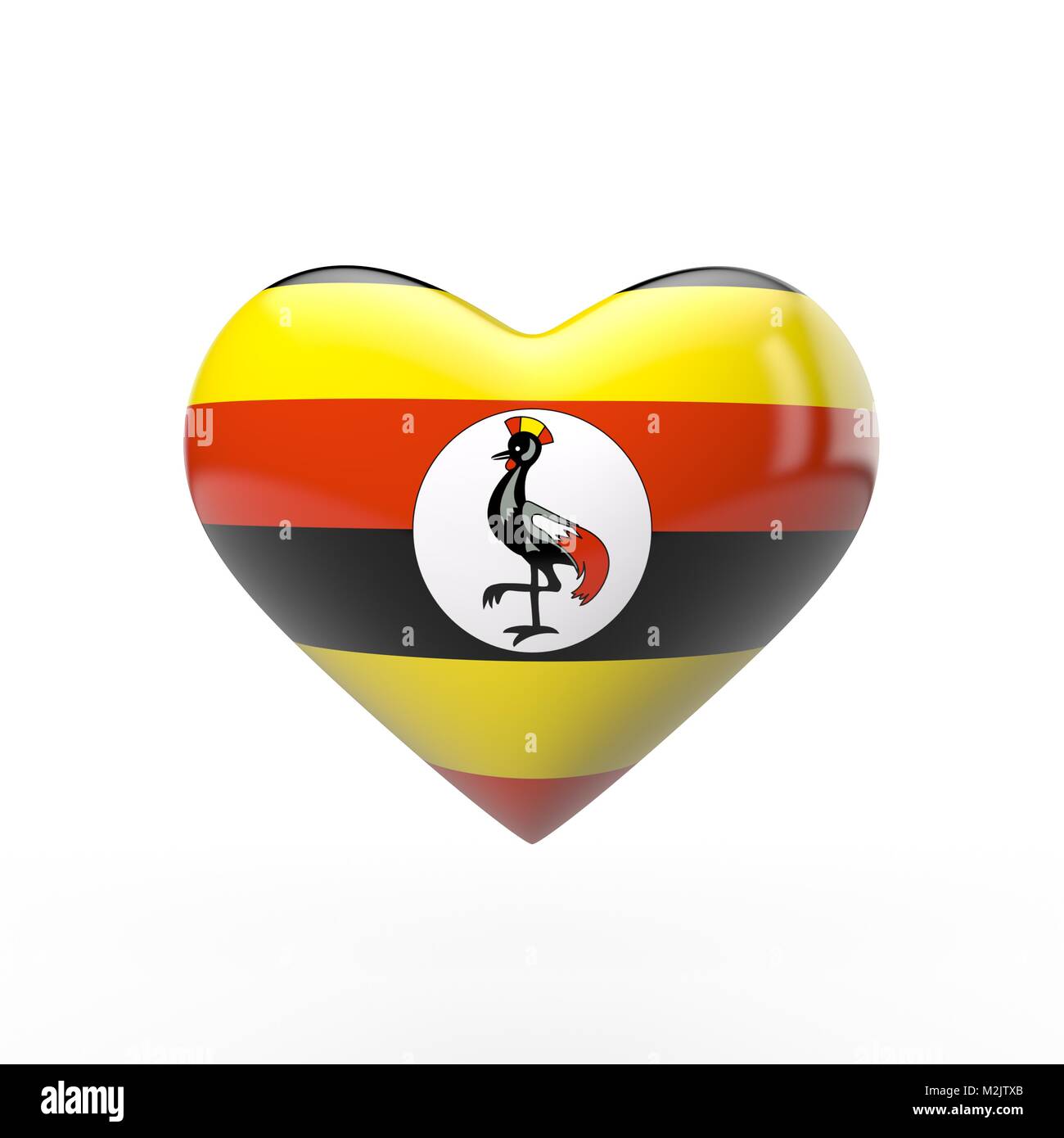 Symbol uganda national emblem hi-res stock photography and images - Alamy