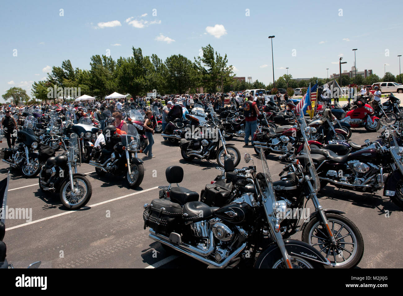 Bike Rally 3 by Oklahoma National Guard Stock Photo - Alamy
