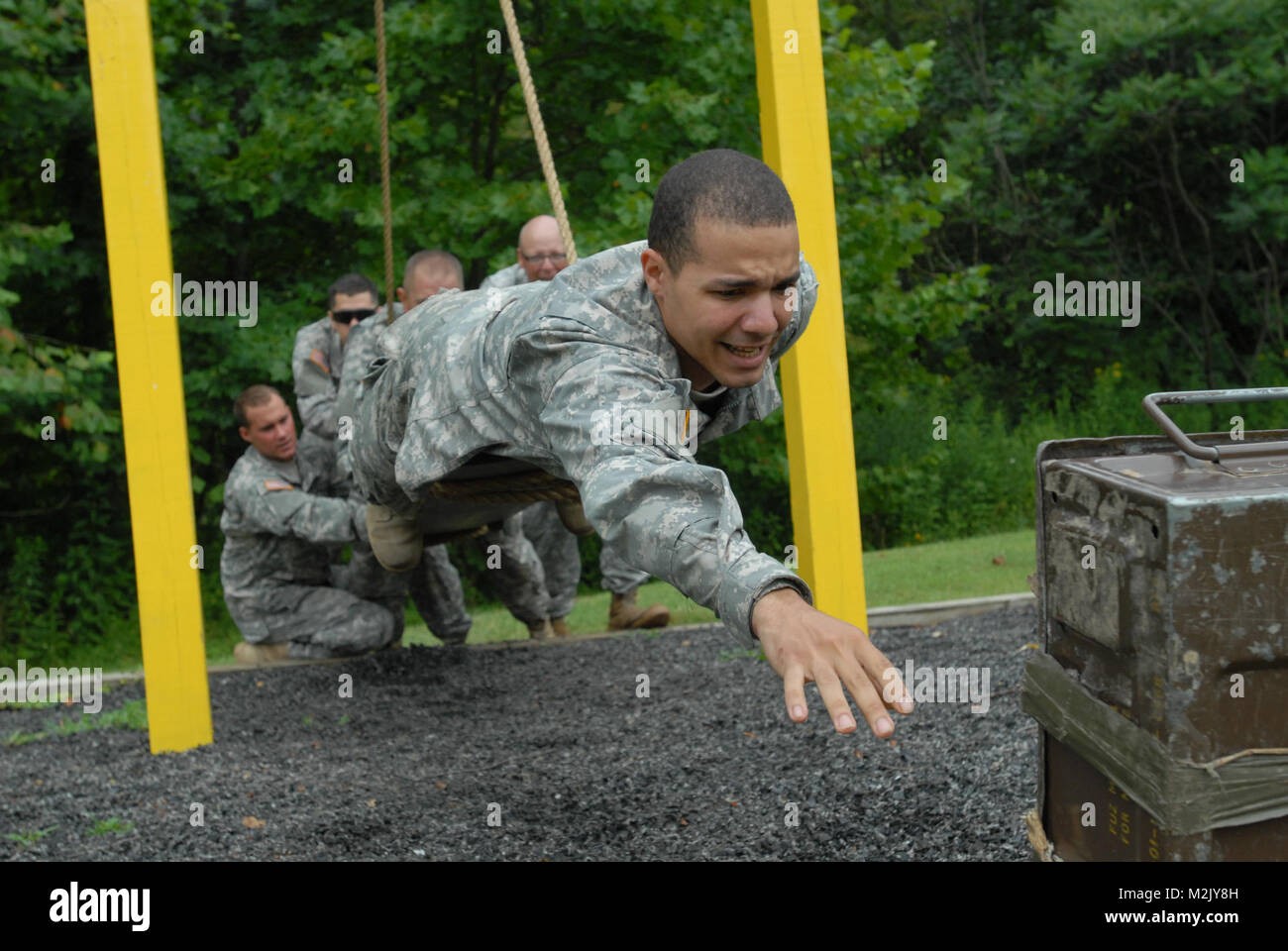Leadership Reaction Course by The National Guard Stock Photo - Alamy