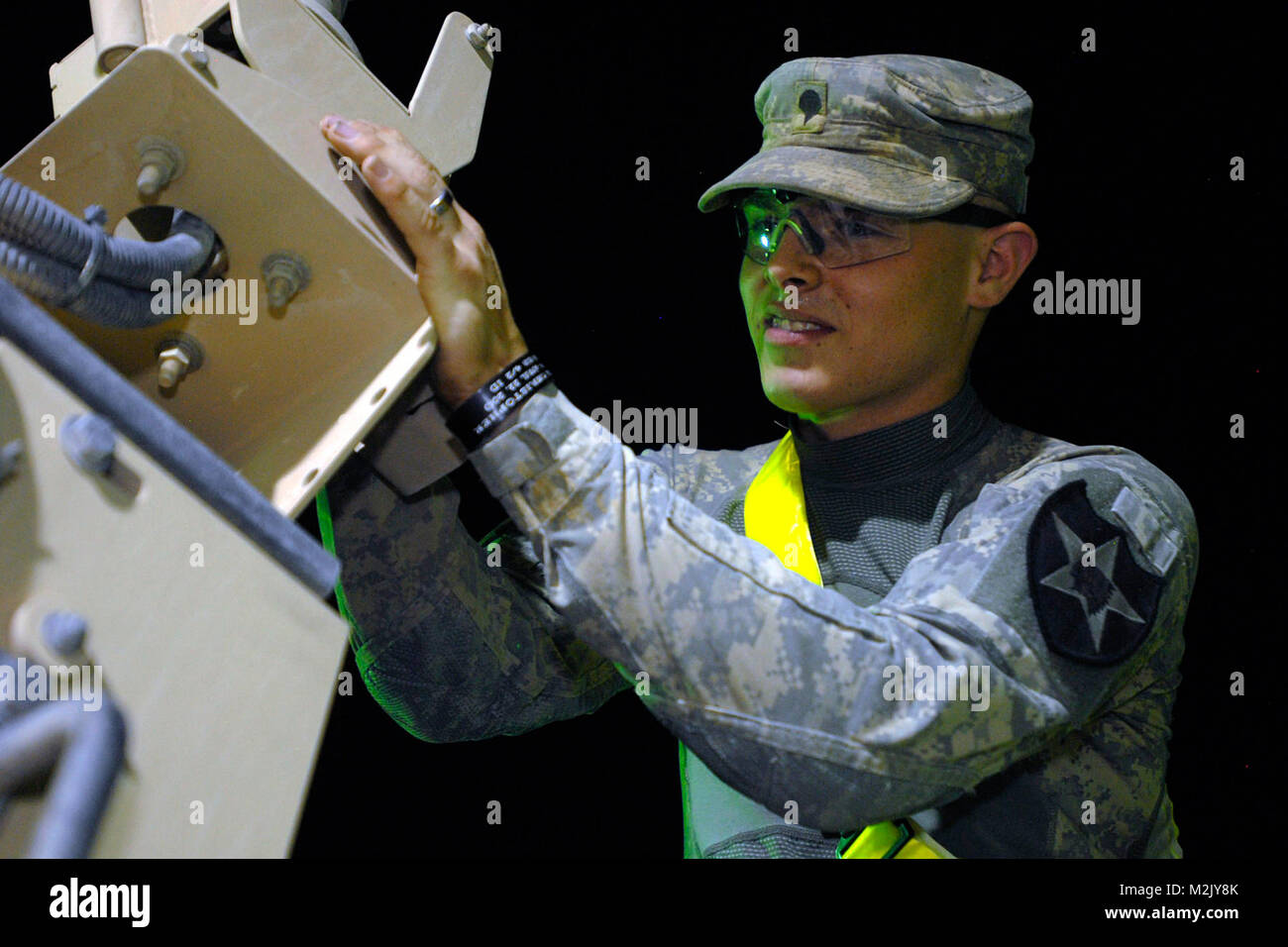 Before heading out on mission by 1st Armored Division and Fort Bliss Stock Photo - Alamy