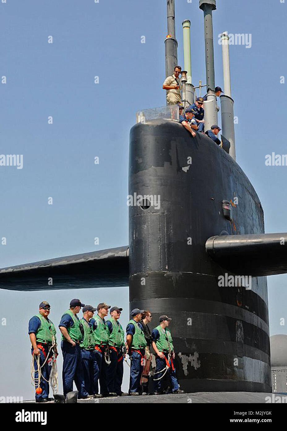 Ohio class guided missile submarine uss georgia ssgn 729 hi-res stock ...