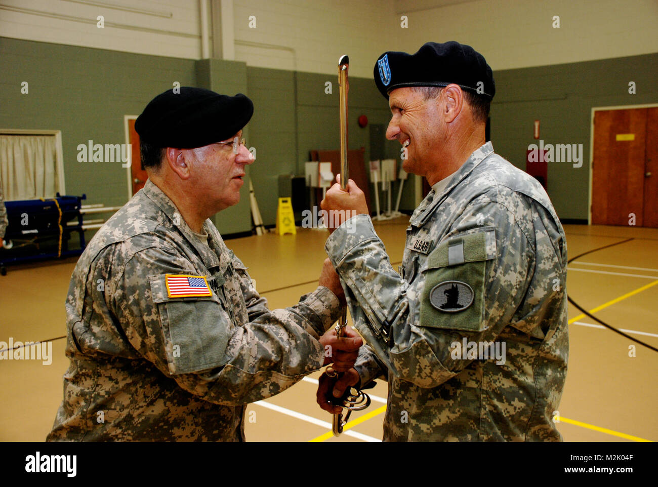 Receiving the sword hi-res stock photography and images - Alamy