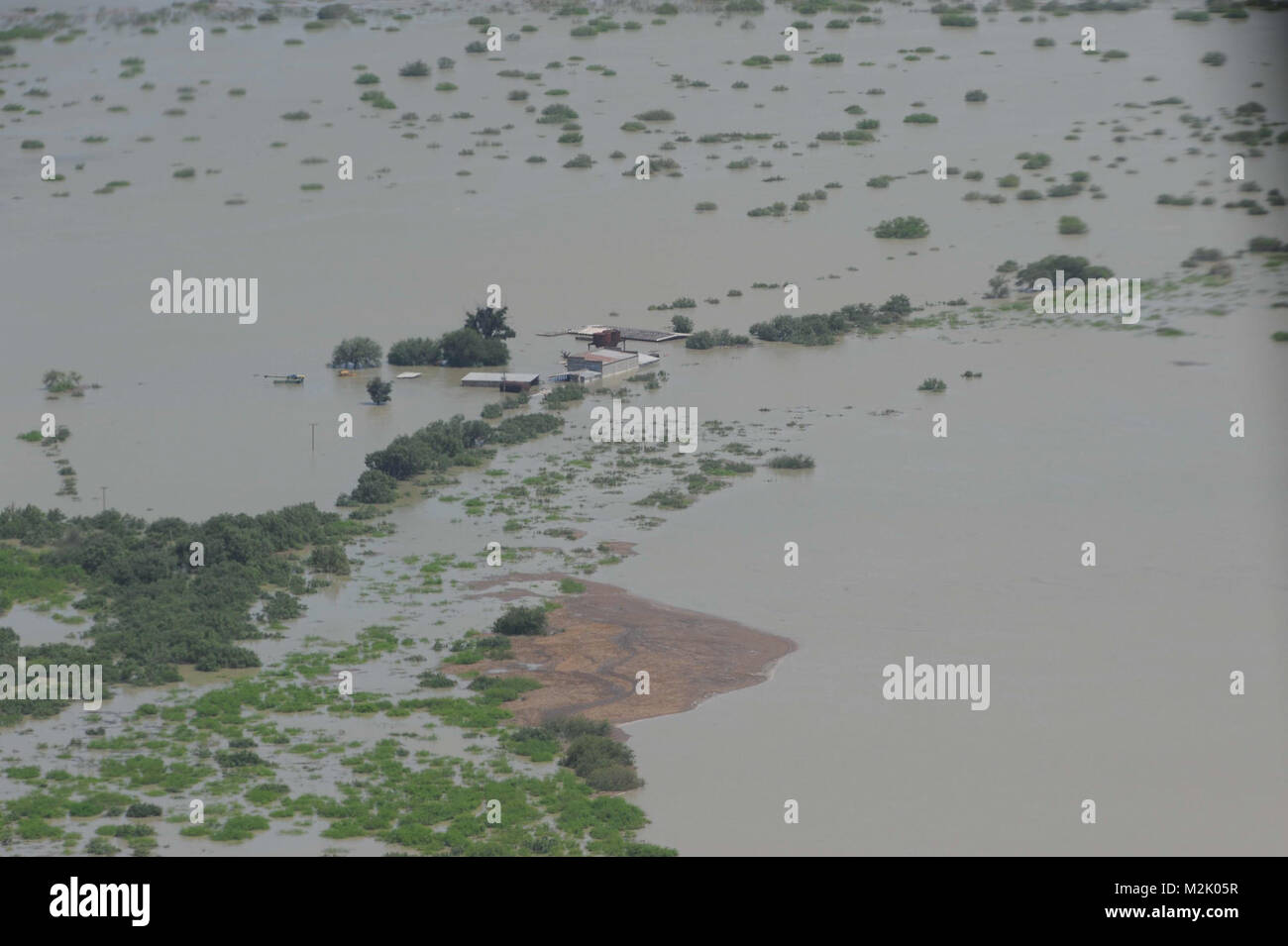 Rio Grande Overflowing its Banks 4 by Texas Military Department Stock ...