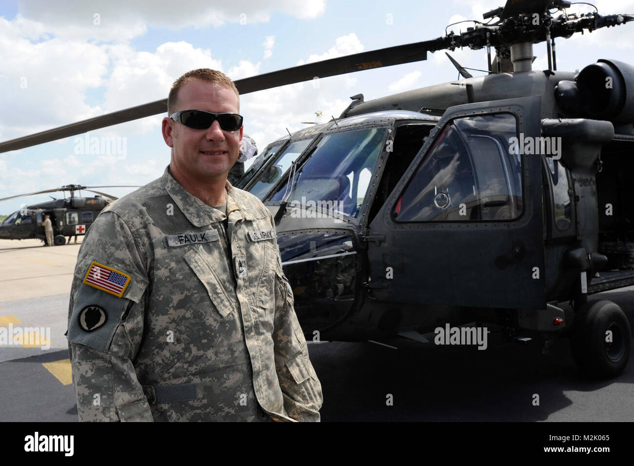 SAAASF UH-60 Flight Medic 2 by Texas Military Department Stock Photo ...