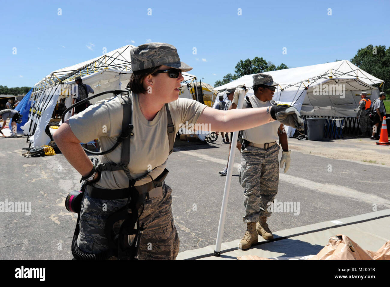 Decontamination Team Set Up 2 by Texas Military Department Stock Photo ...