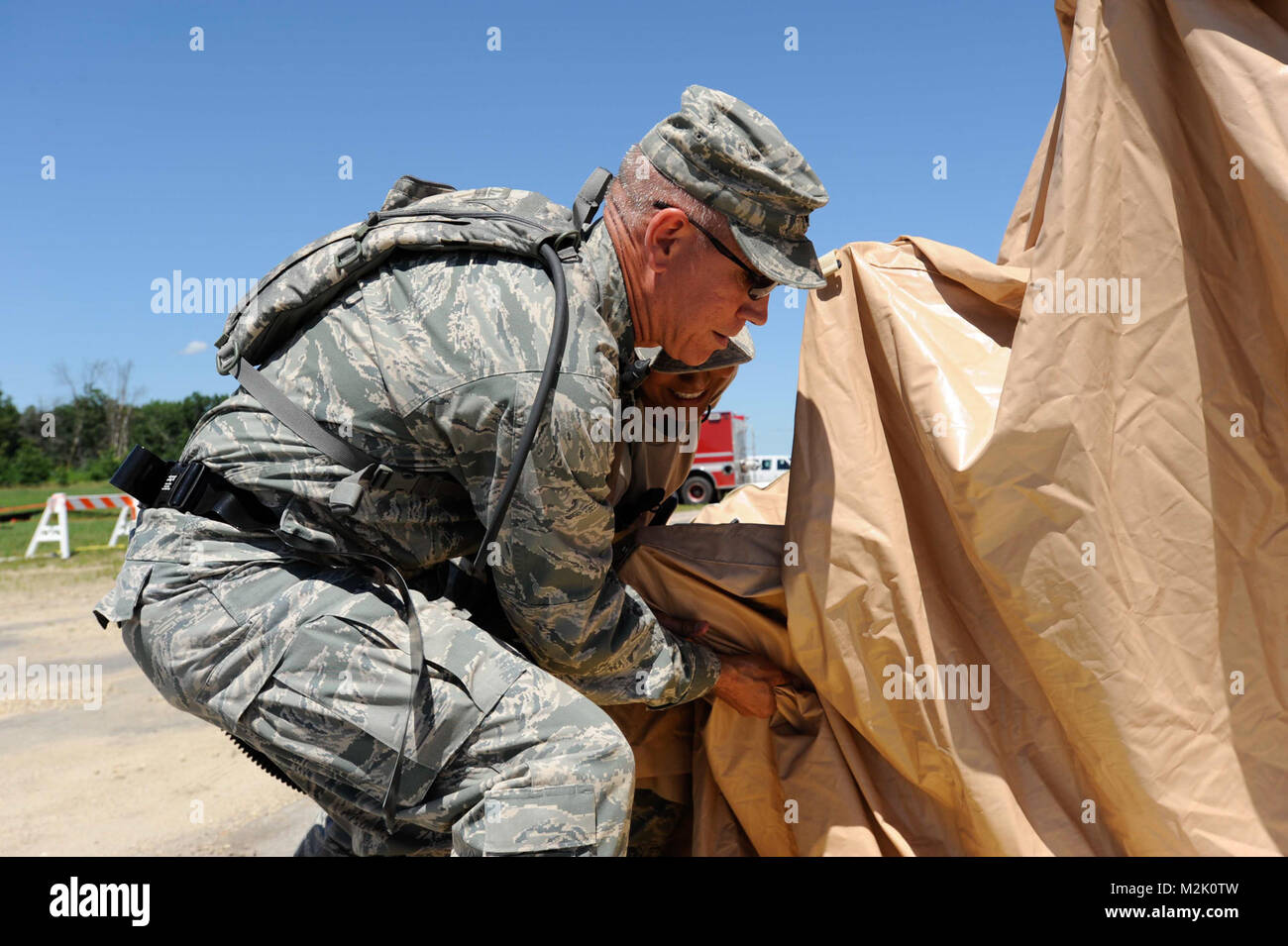Decontamination Team Set Up 3 by Texas Military Department Stock Photo ...
