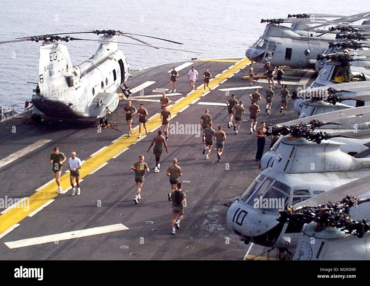 980213-N-0872M-110 ABOARD USS GUAM (Feb. 13, 1998) -- Special ...