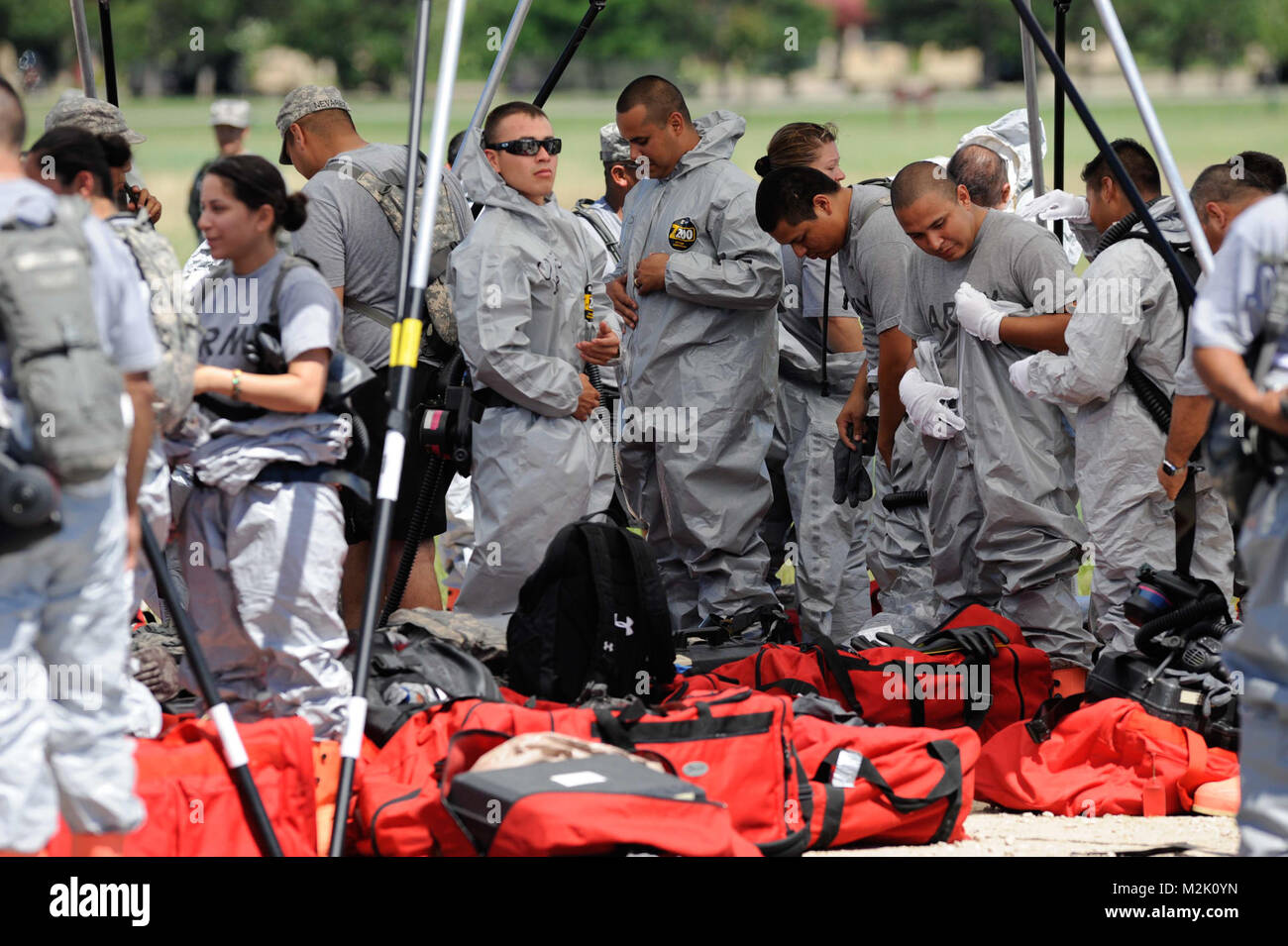 Decontamination Team Set Up 14 by Texas Military Department Stock Photo ...