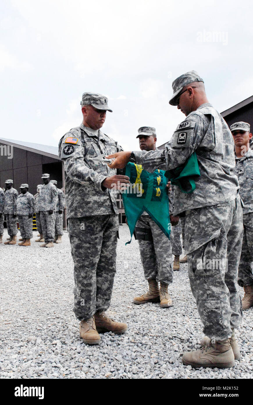 1st Lt. Onix Santiago, commander, 544th Military Police Company ...