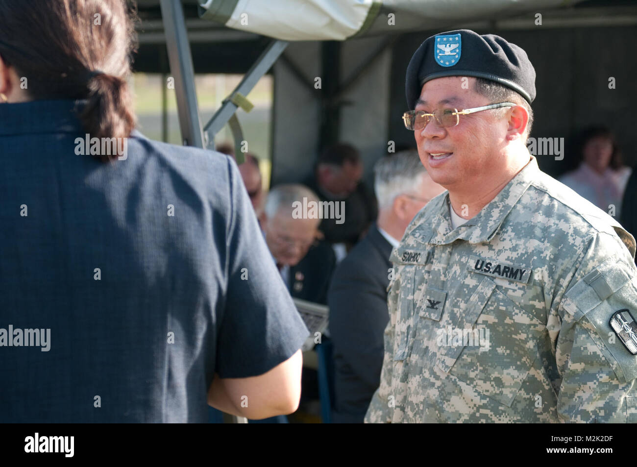 Col. George SooHoo by 807MCDS Stock Photo - Alamy