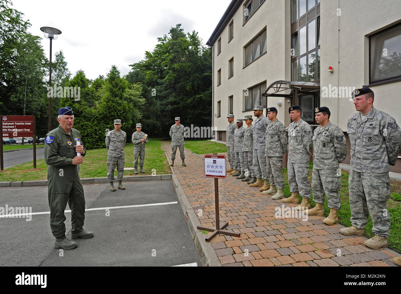 U.S. Air Force Gen. Roger A. Brady, U.S. Air Forces in Europe commander ...