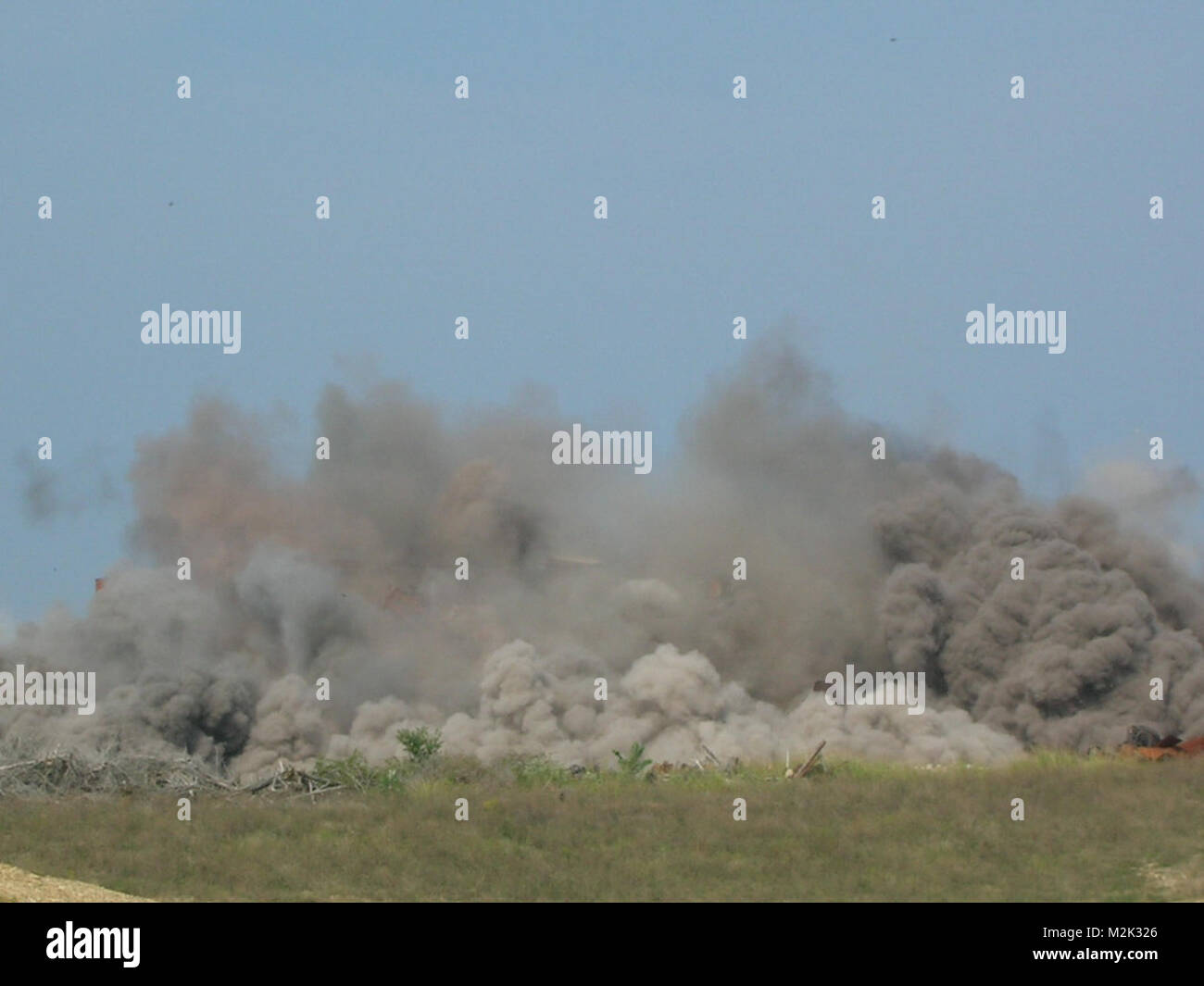 Norfolk District, Army Corps of Engineers implodes the Avtex Fibers ...