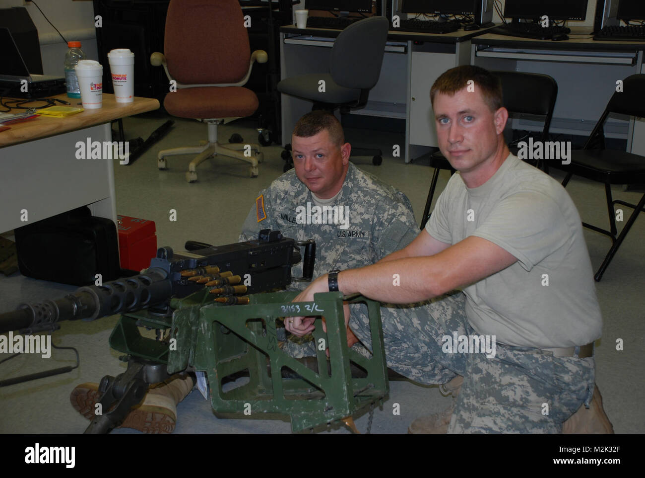M2 .50 Caliber Machine Gun by Delaware National Guard Stock Photo - Alamy
