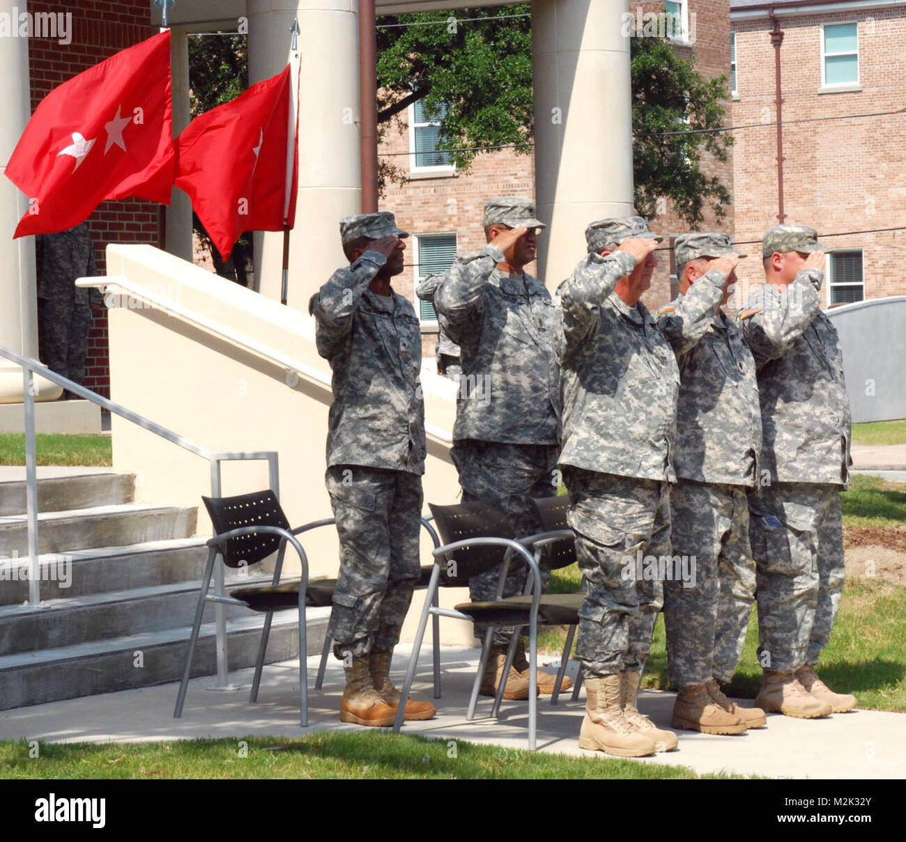 NEW ORLEANS – The official party of the Louisiana National Guard’s ...