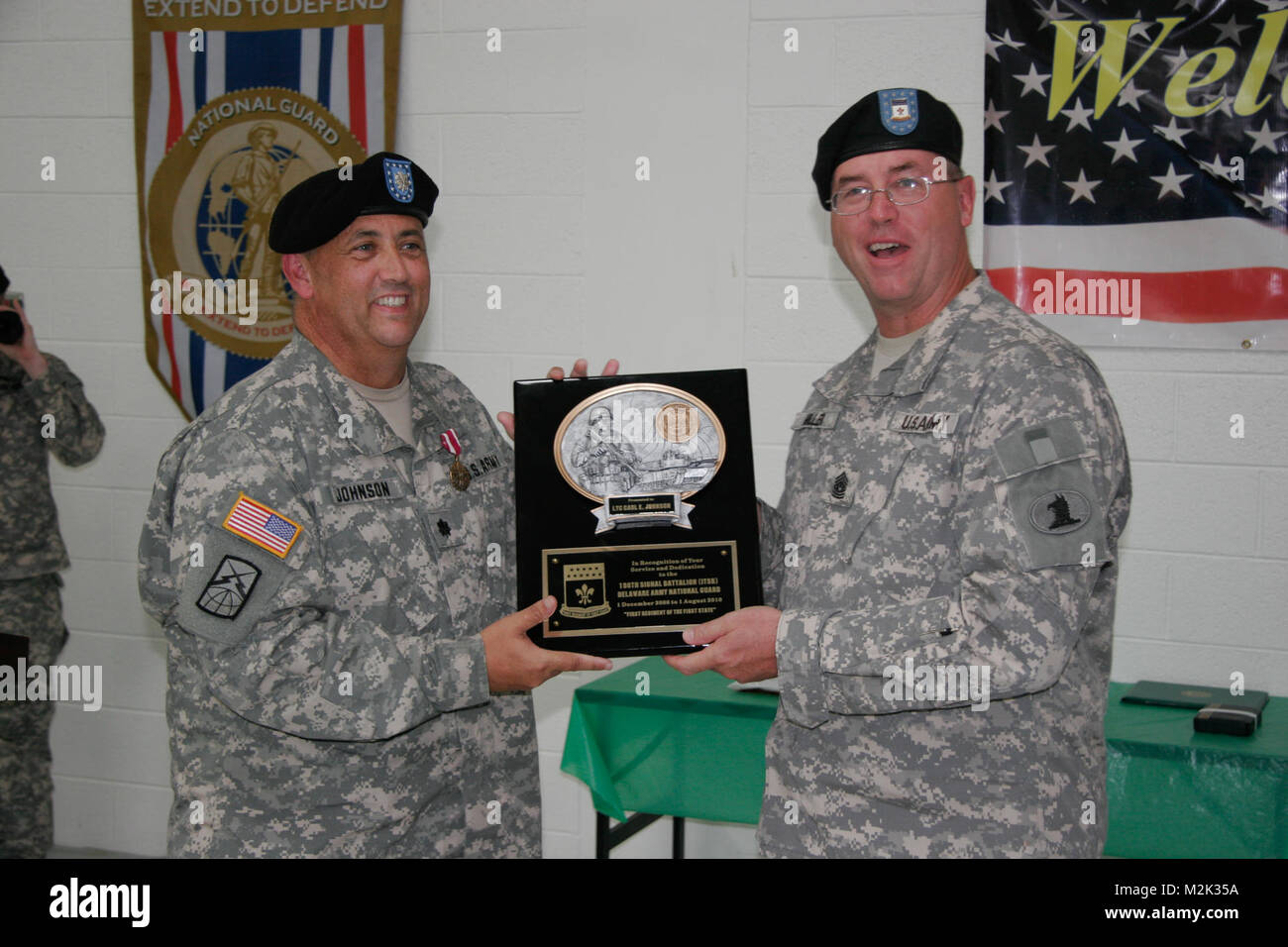 Appreciation by Delaware National Guard Stock Photo - Alamy