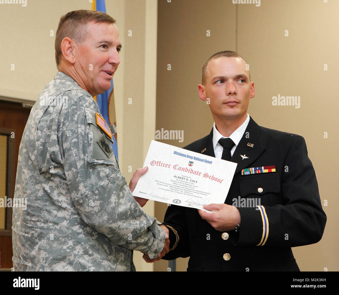 OCS Class 55 & 55A Graduation 050 by Oklahoma National Guard Stock ...
