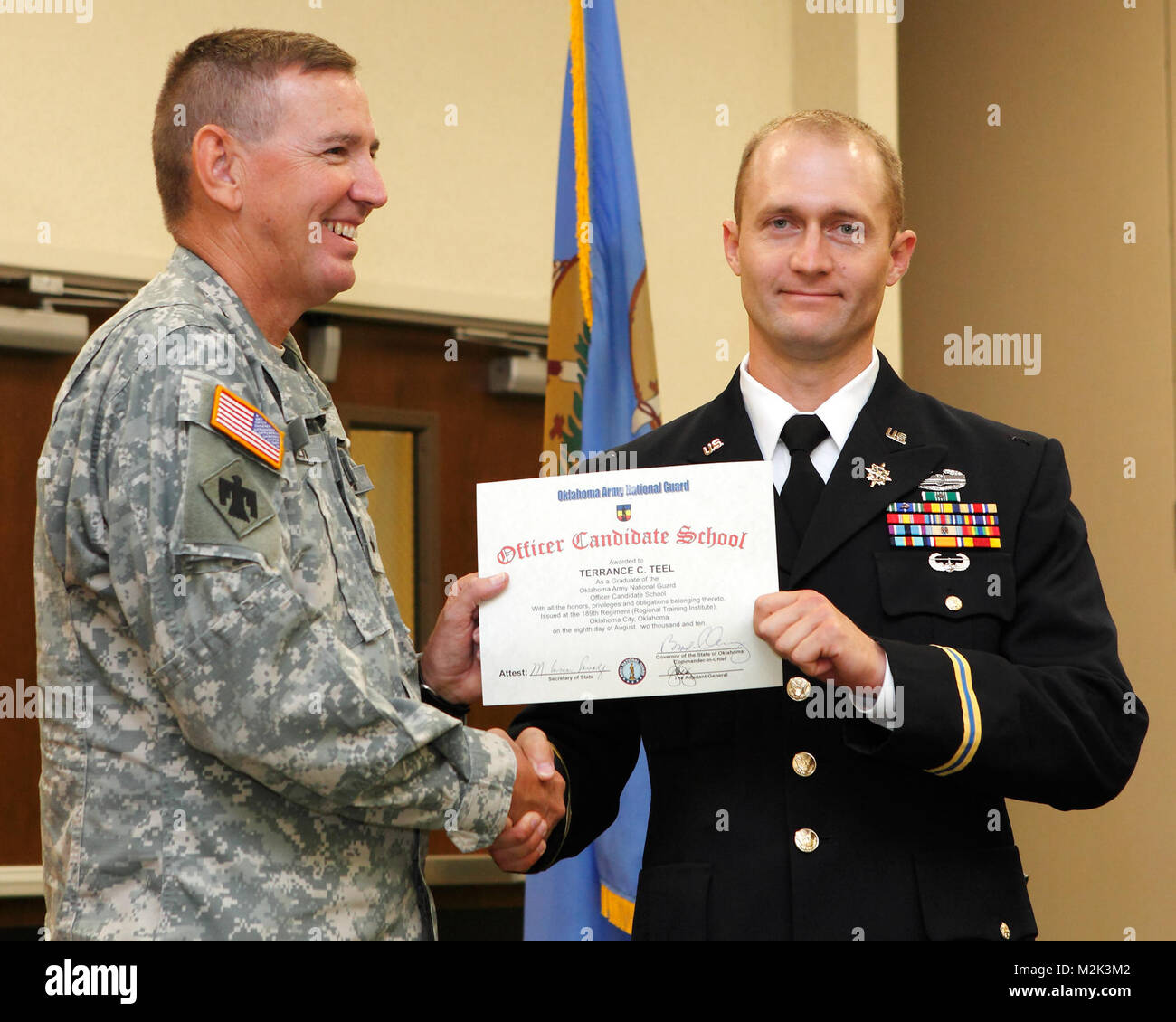 OCS Class 55 & 55A Graduation 056 by Oklahoma National Guard Stock ...
