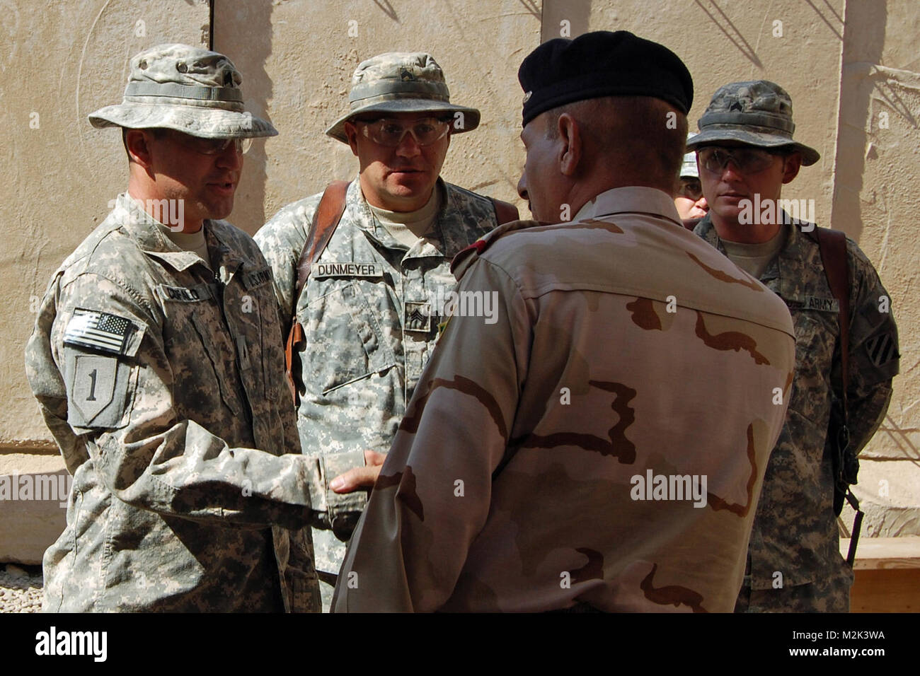 Standing with the crew by 1st Armored Division and Fort Bliss Stock ...