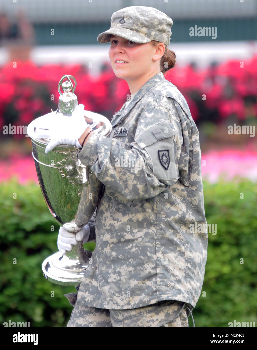 Kentucky National Guard Pfc. Kara Denise Bucklew, a military policeman ...