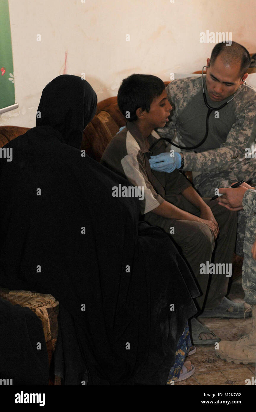 Checking heartbeat by 1st Armored Division and Fort Bliss Stock Photo ...