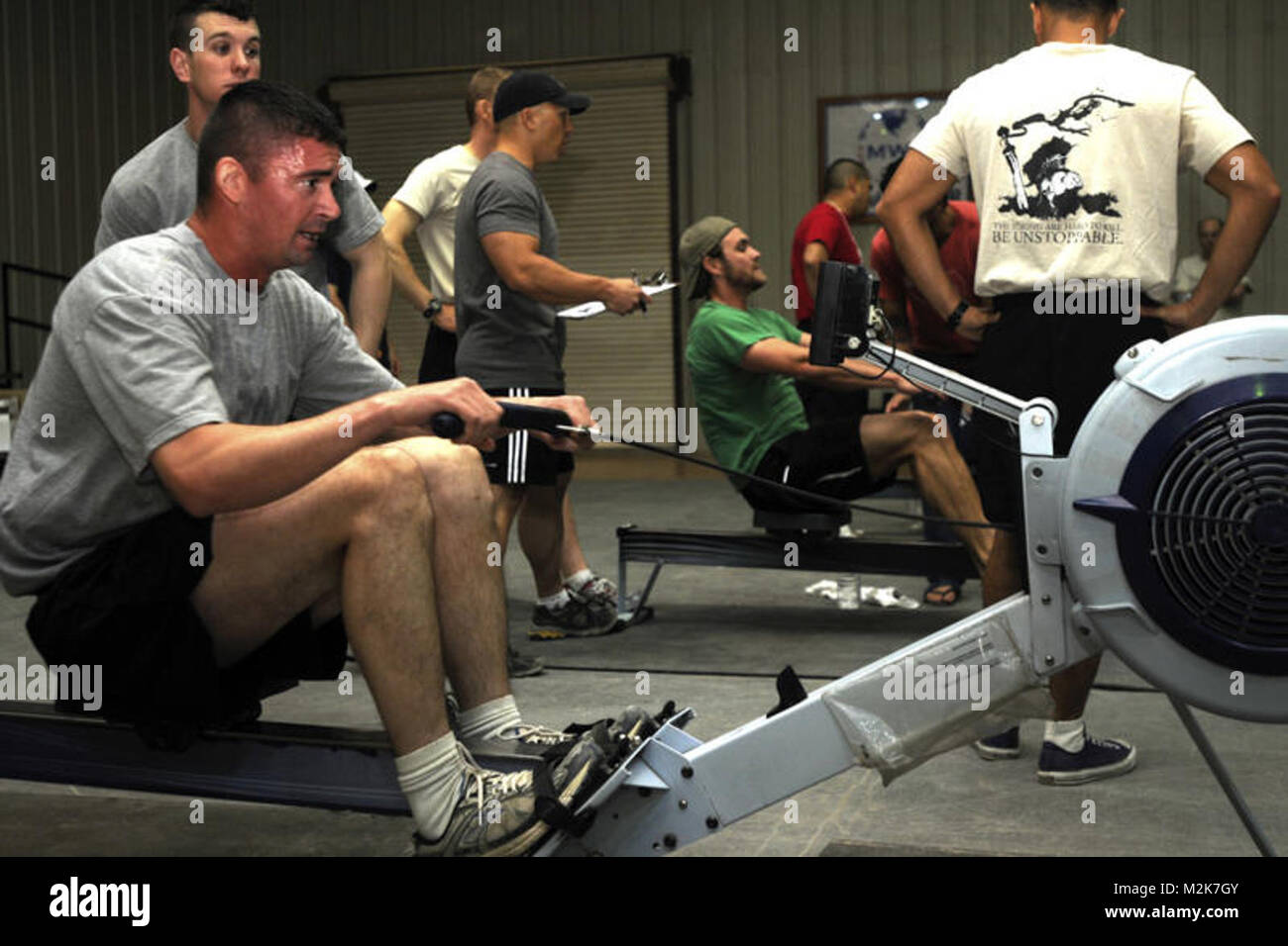Last rotation of rowing machine by 1st Armored Division and Fort Bliss ...