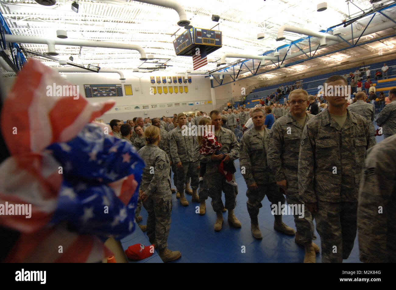 Welcome Home by Ohio National Guard Stock Photo - Alamy