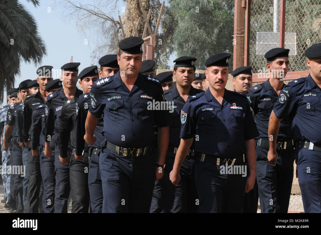Police through out Baghdad by 1st Armored Division and Fort Bliss Stock ...