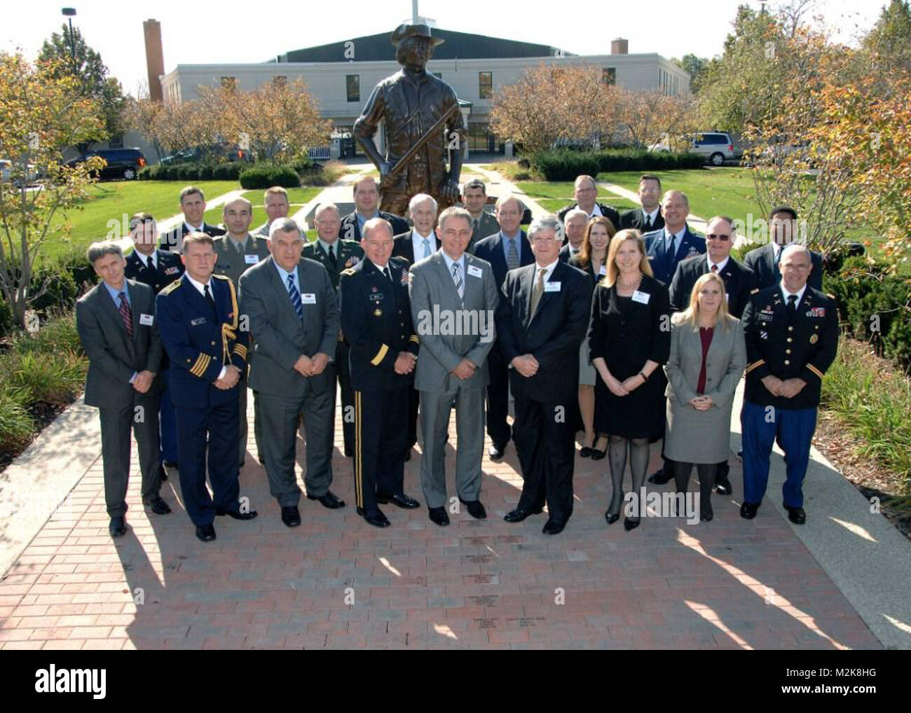 US-Serbian delegation in State Partnership Program by EUCOM Stock Photo ...