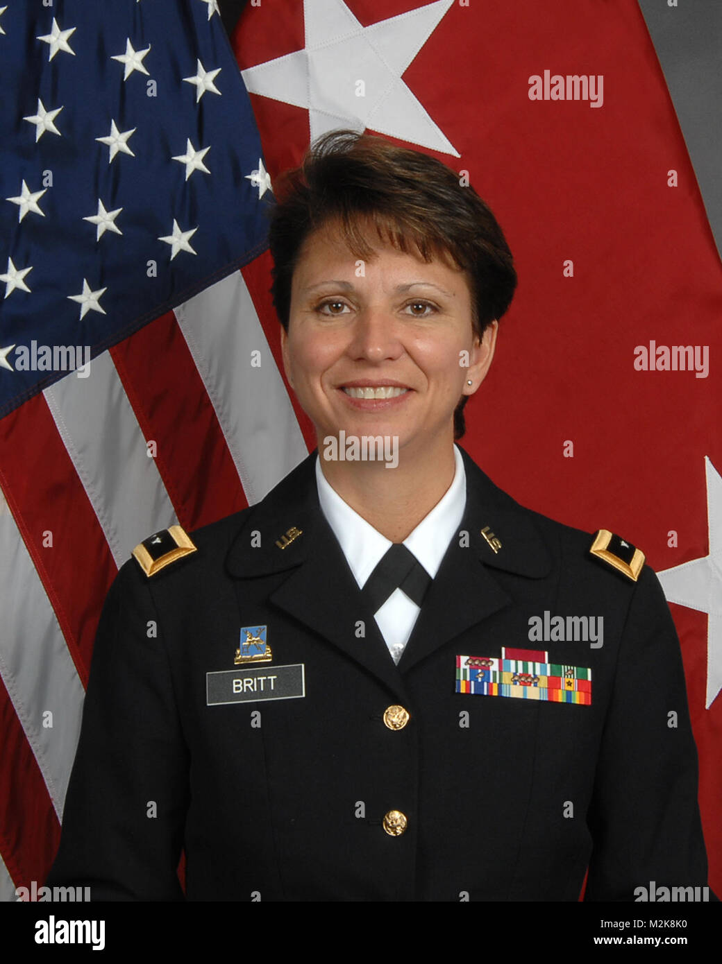 Maj. Gen. Maria L. Britt by Georgia National Guard Stock Photo - Alamy