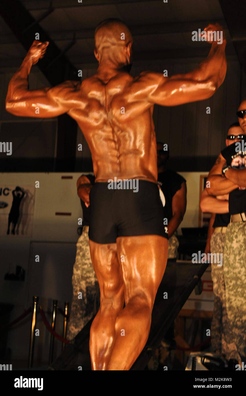 Back muscles by 1st Armored Division and Fort Bliss Stock Photo - Alamy