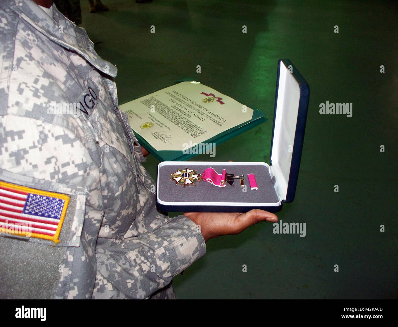 The Legion of Merit Medal by Georgia National Guard Stock Photo - Alamy