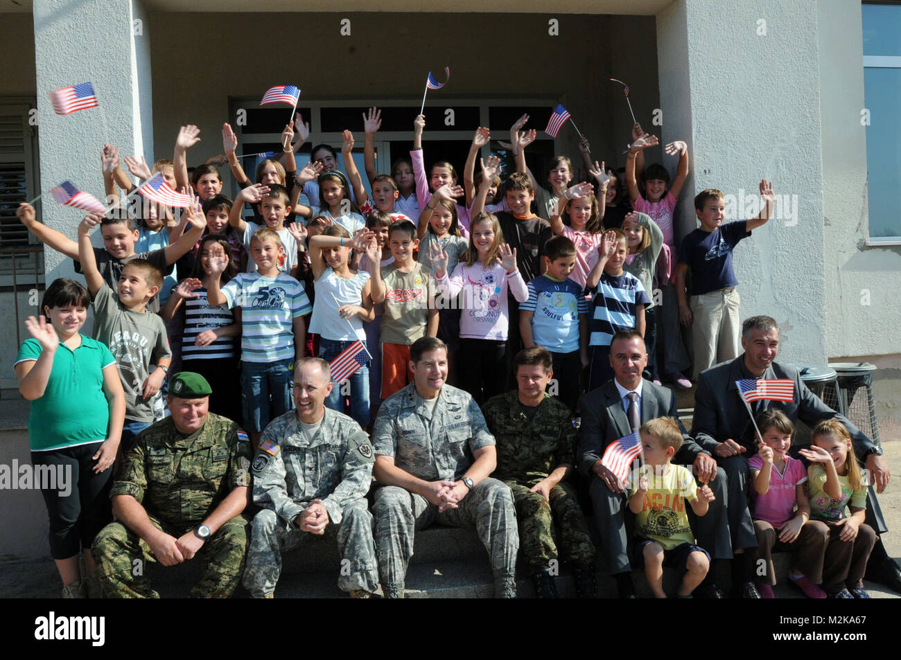 Maj. Gen. Frank Kisner, third from the left, commander, U.S. Special ...