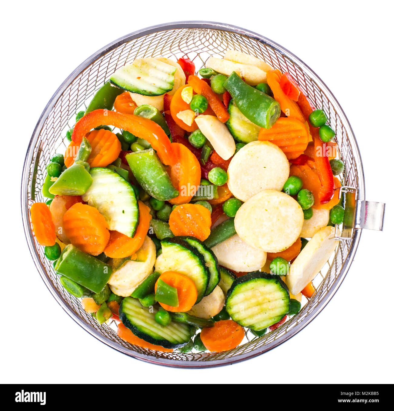 Deep frozen vegetables, preserving vitamins Stock Photo - Alamy