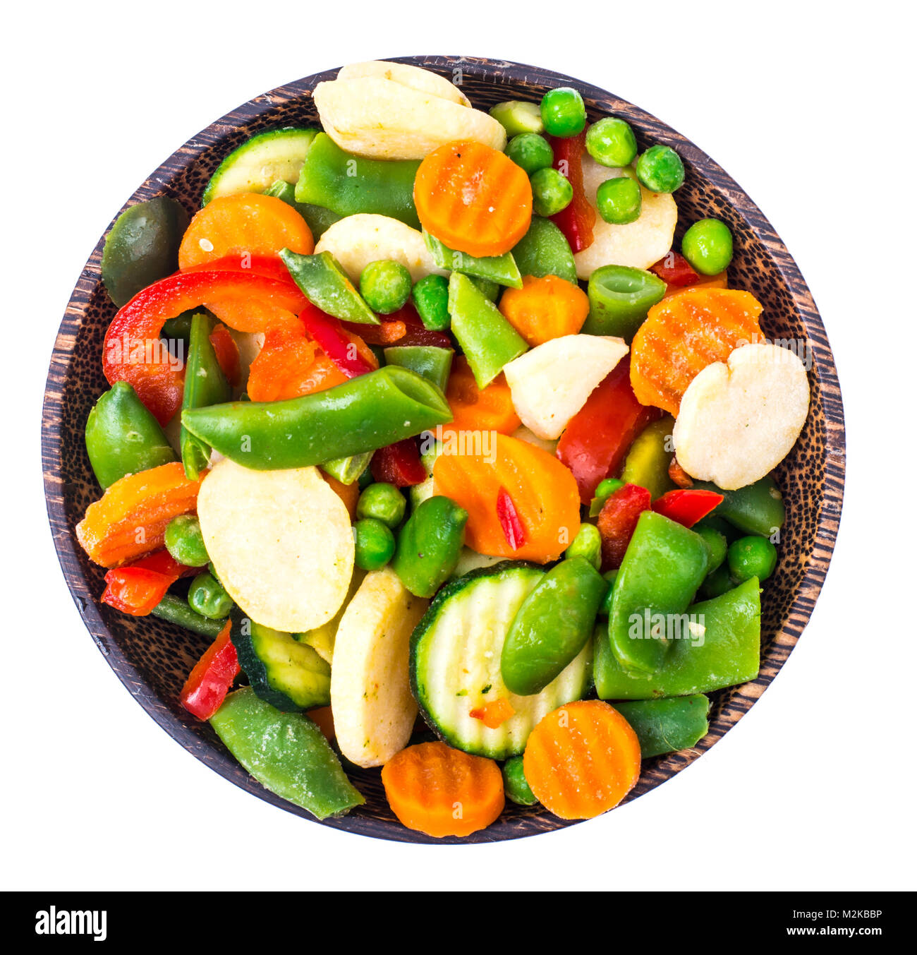 Deep frozen vegetables, preserving vitamins Stock Photo - Alamy