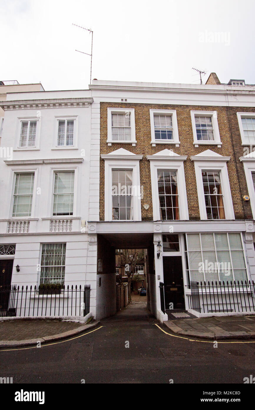 Thomas Cubitt Stucco Houses, Moreton Terrace, Pimlico, London, England ...