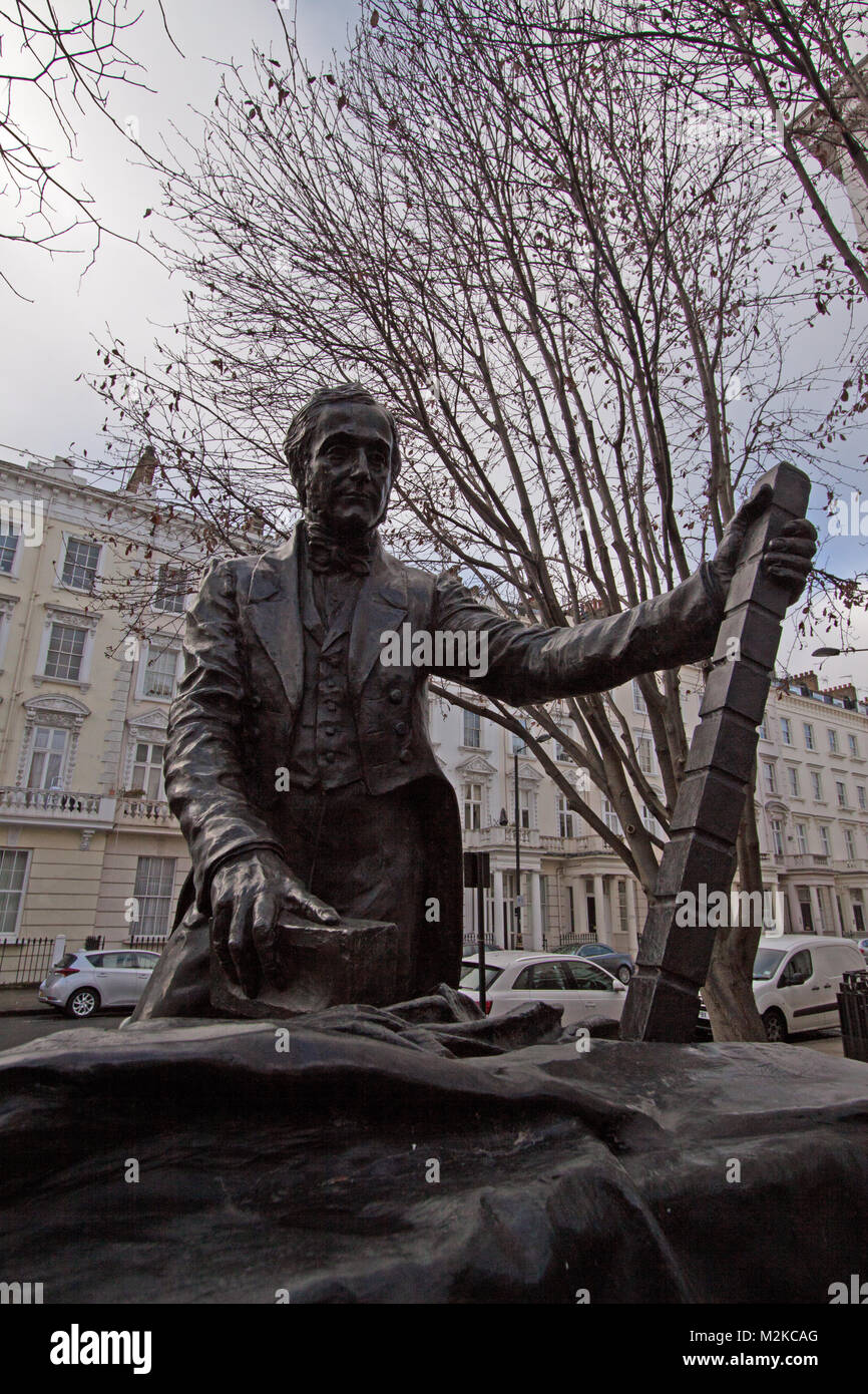 Thomas Cubitt Stucco Houses, Thomas Cubitt Statue, Pimlico, London ...