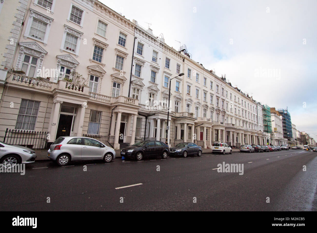Thomas Cubitt Stucco Houses, Pimlico, London, England Stock Photo - Alamy