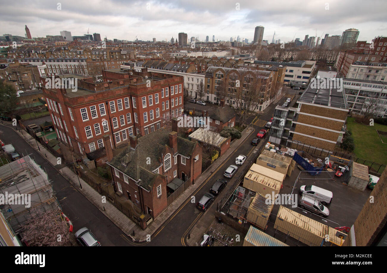 Churchill Gardens School, Churchill Gardens Estate - Pimlico, London ...