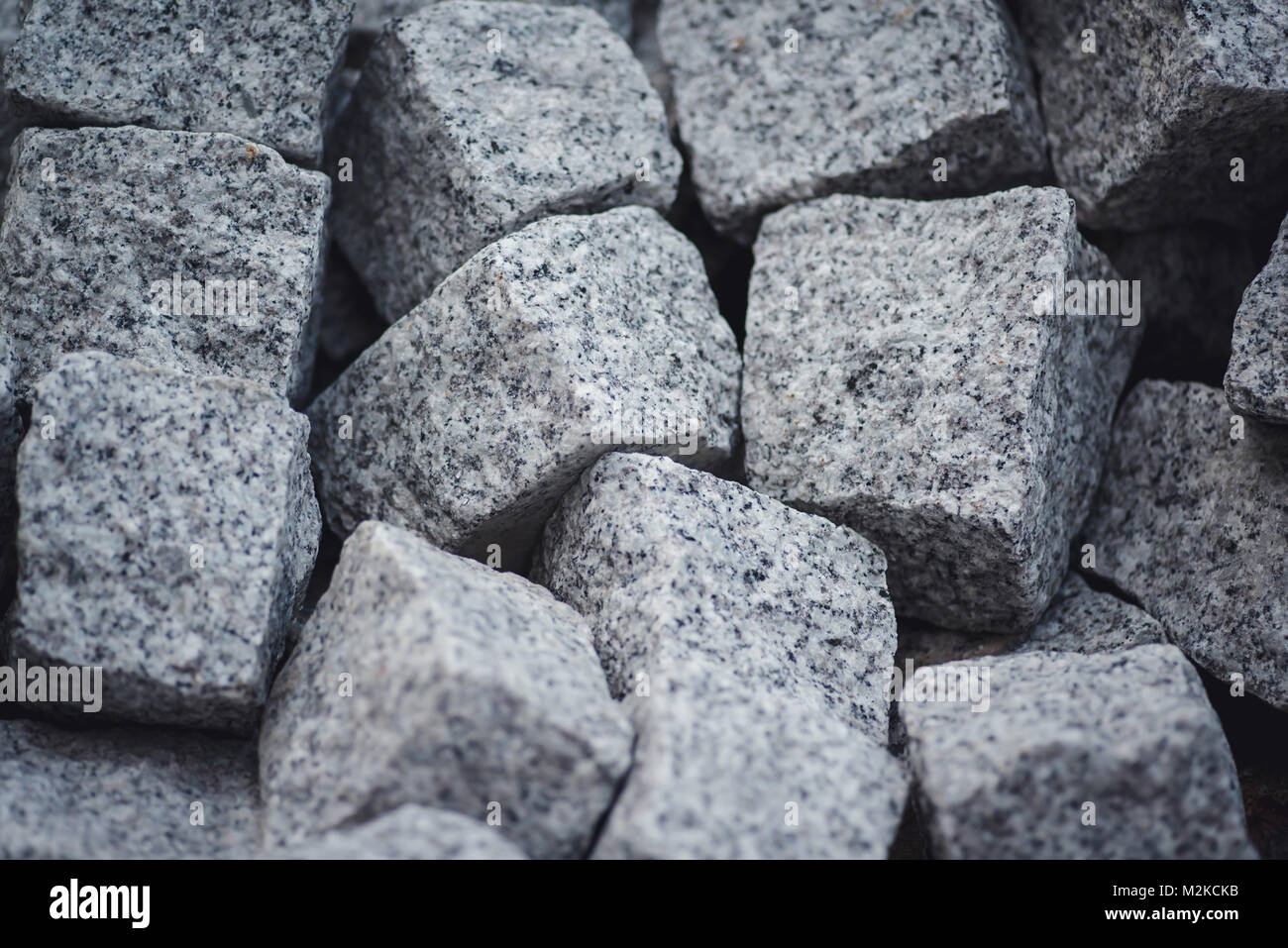 Stone blocks piled together. Building materials Stock Photo - Alamy