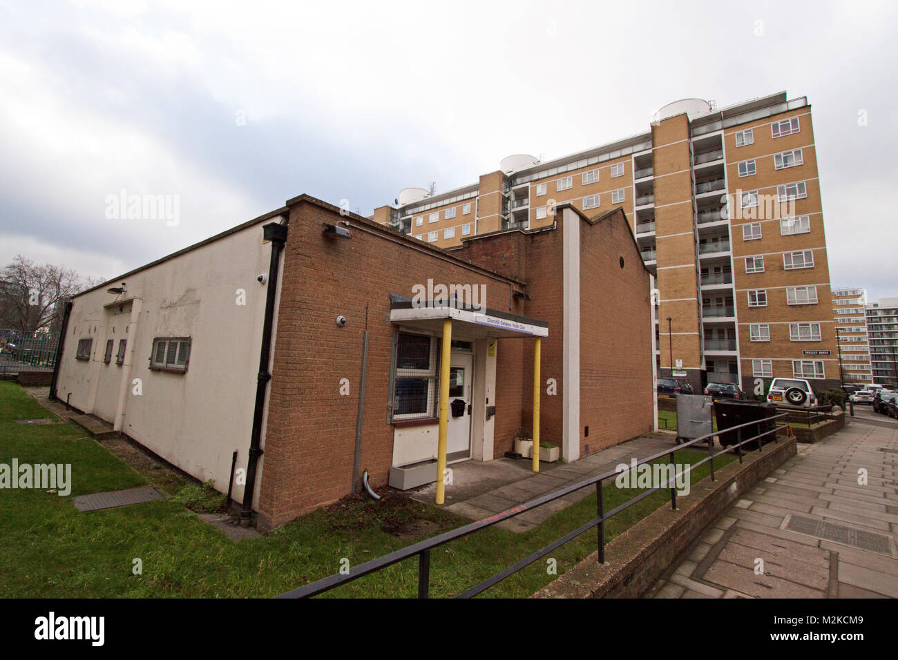 Churchill gardens youth club hi-res stock photography and images - Alamy