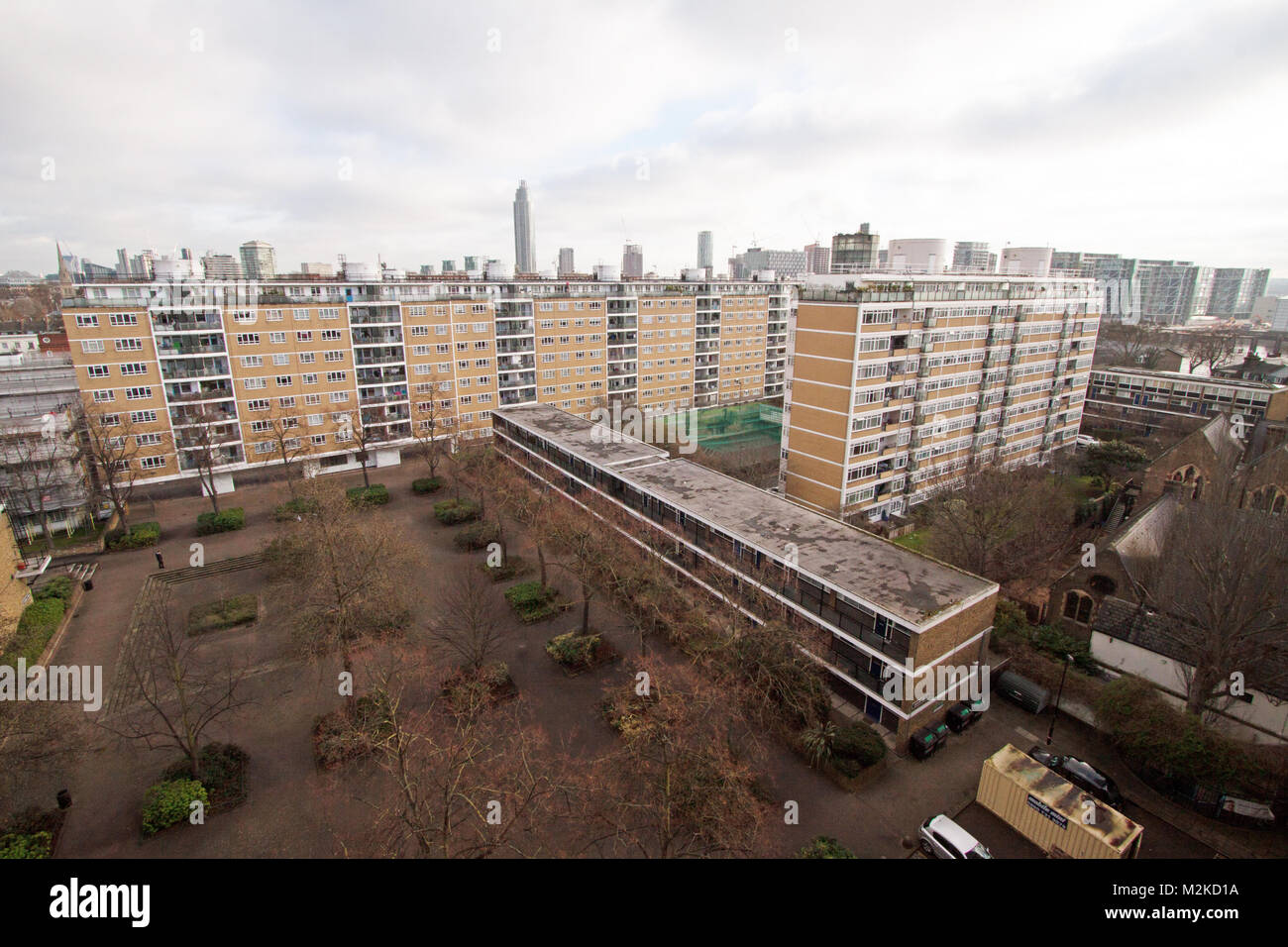 Churchill Gardens Estate, View from Blackstone House - Pimlico, London ...