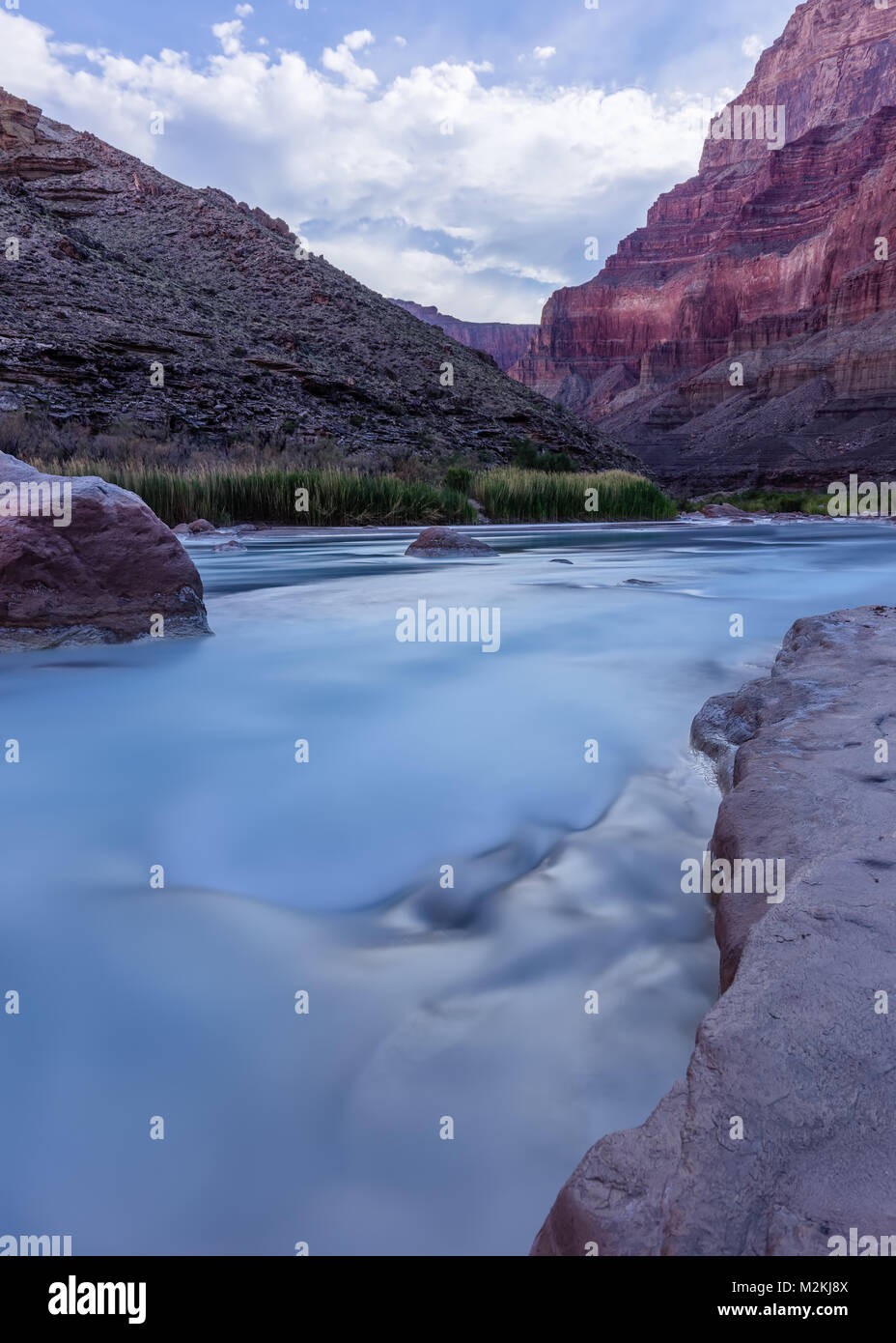 Long Exposure Little Colorado within Grand Canyon National Park Stock ...