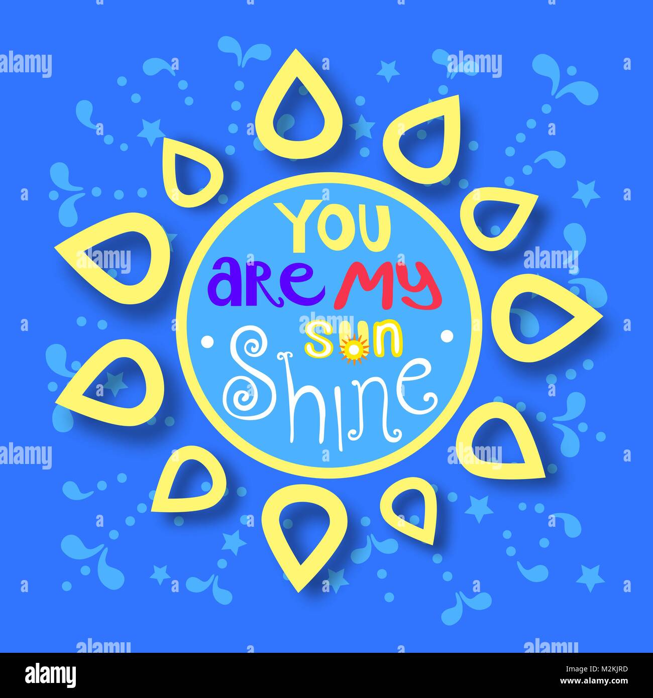 Sunshine word Stock Vector Images - Alamy
