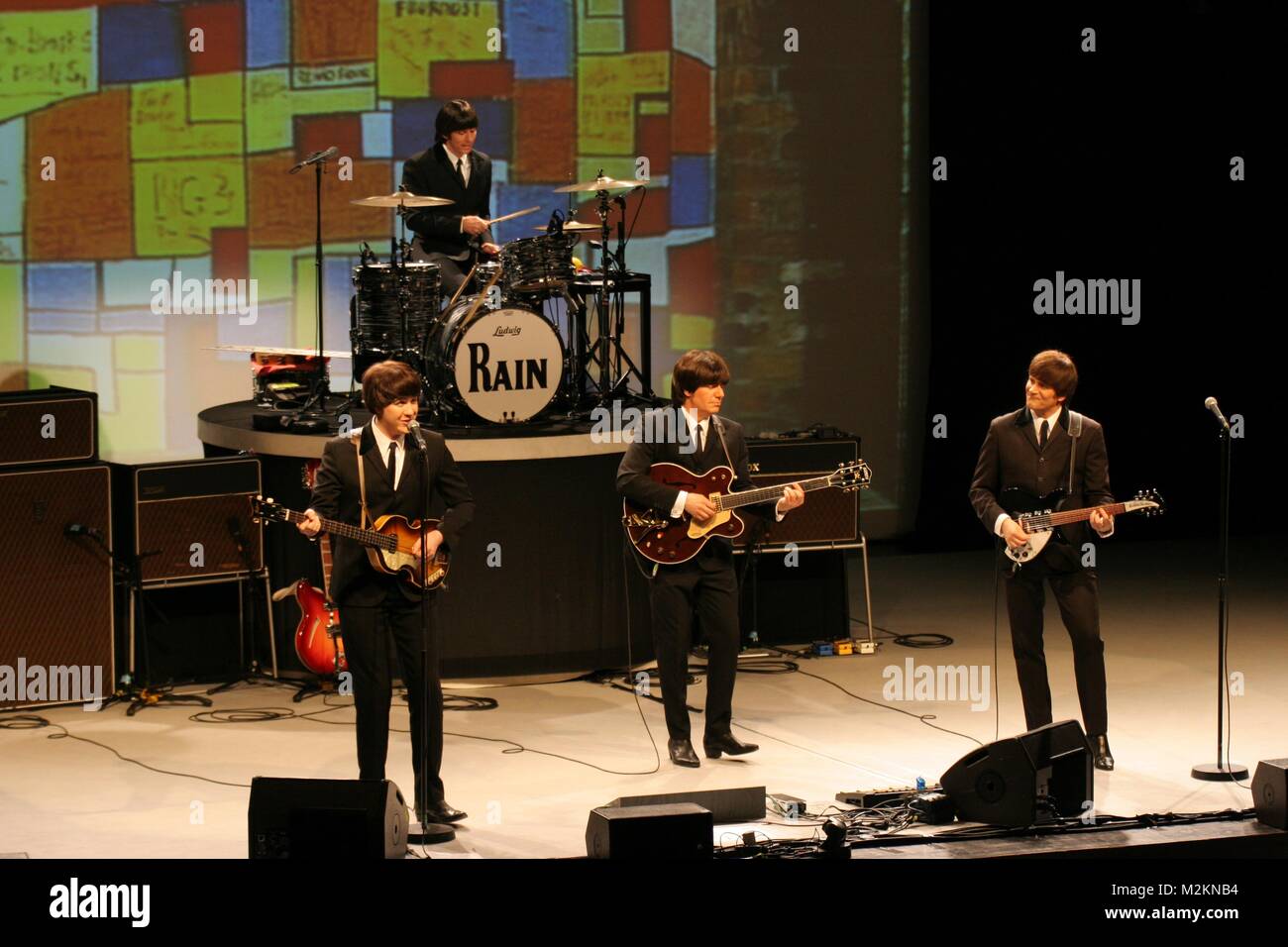 Rain - The Beatles Show Stock Photo - Alamy